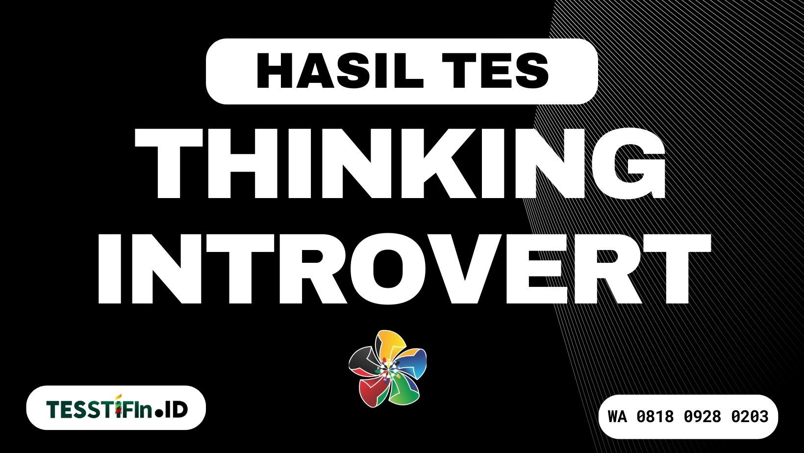 Hasil Tes STIFIn Thinking introvert | STIFIn Official 081805180808